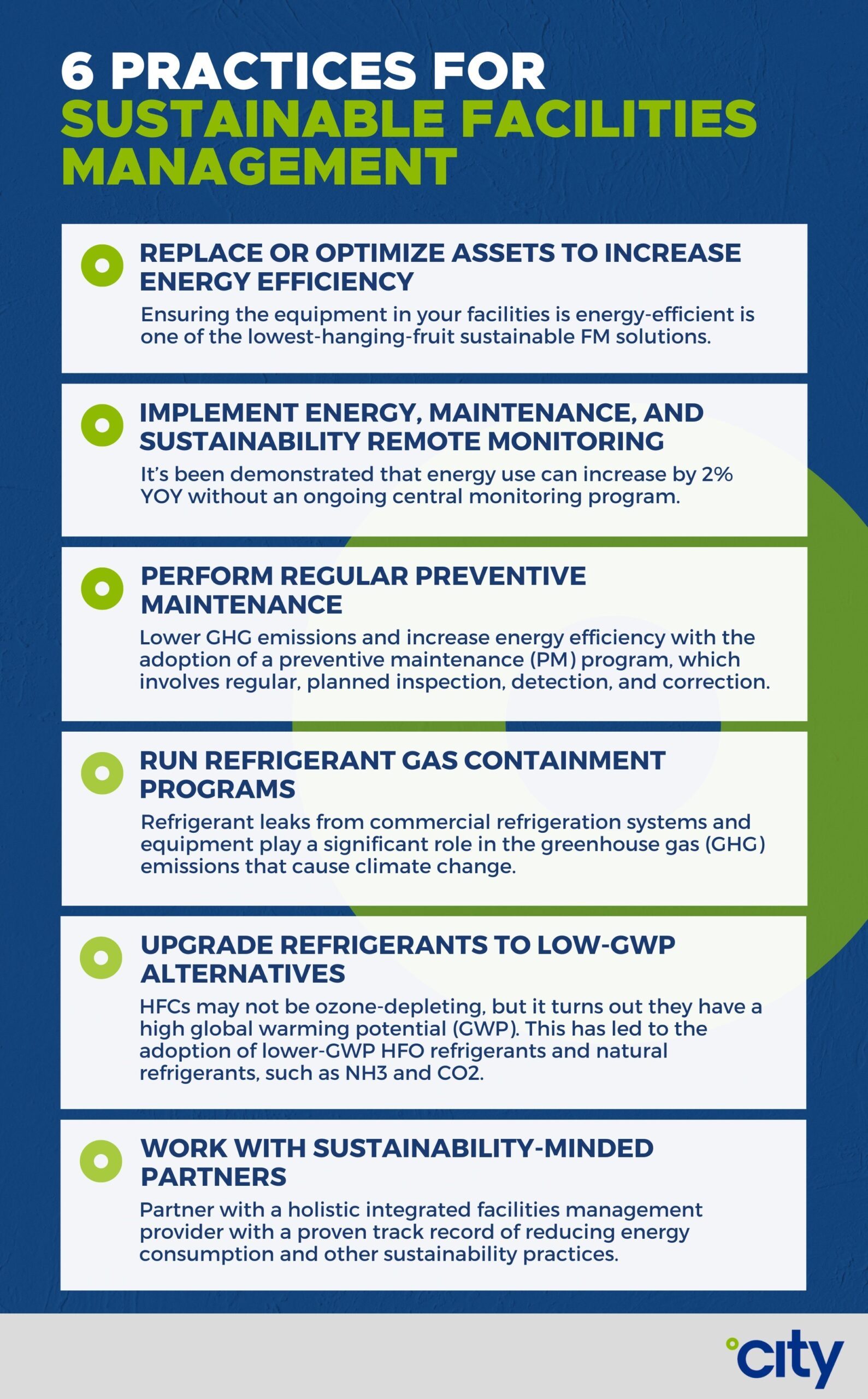 6 Practices for Sustainable Facility Management - City Facilities ...